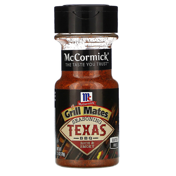 McCormick Grill Mates, Texas BBQ Seasoning 2.5 oz (70 g) - iHerb